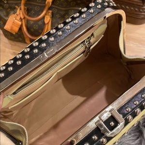 Prada | Bags | Rare Prada Saffiano Leather Lux Pyramid Bag | Poshmark